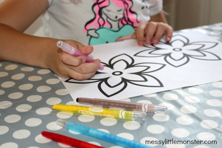 Magic Blooming Paper Flower Craft (& secret message stars!) - Messy ...