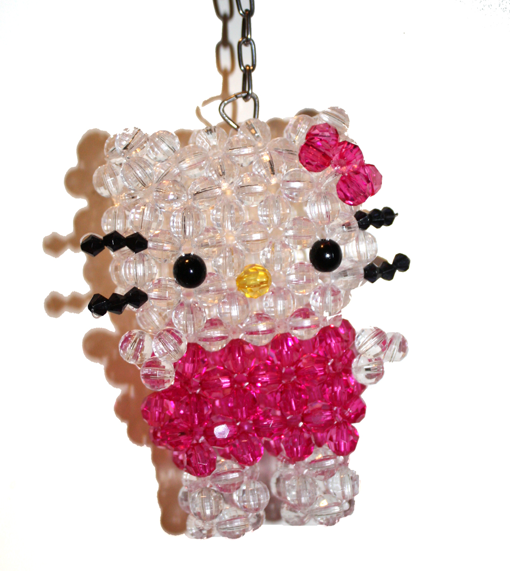 new etsy items, beaded keychains....