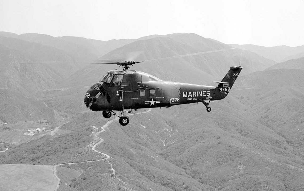 FDRA - Fuerza Aérea: Helicóptero: Sikorsky H-34 / S-58 Choctaw