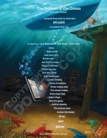 Mrs. Knott's Book Nook: Poetry collection - Friends & Anemones: Ocean ...