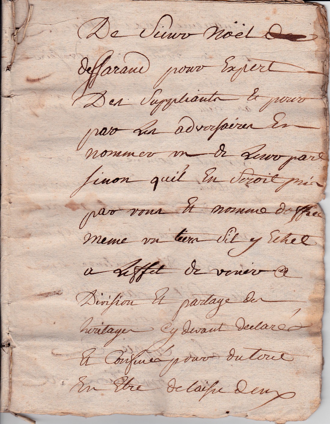 LEOTOING, VOUS CONNAISSEZ ?: Document ancien datant du 13 Juin 1783