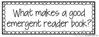 Ultimate Guide to Using Emergent Reader Books - Mrs. Plemons' Kindergarten