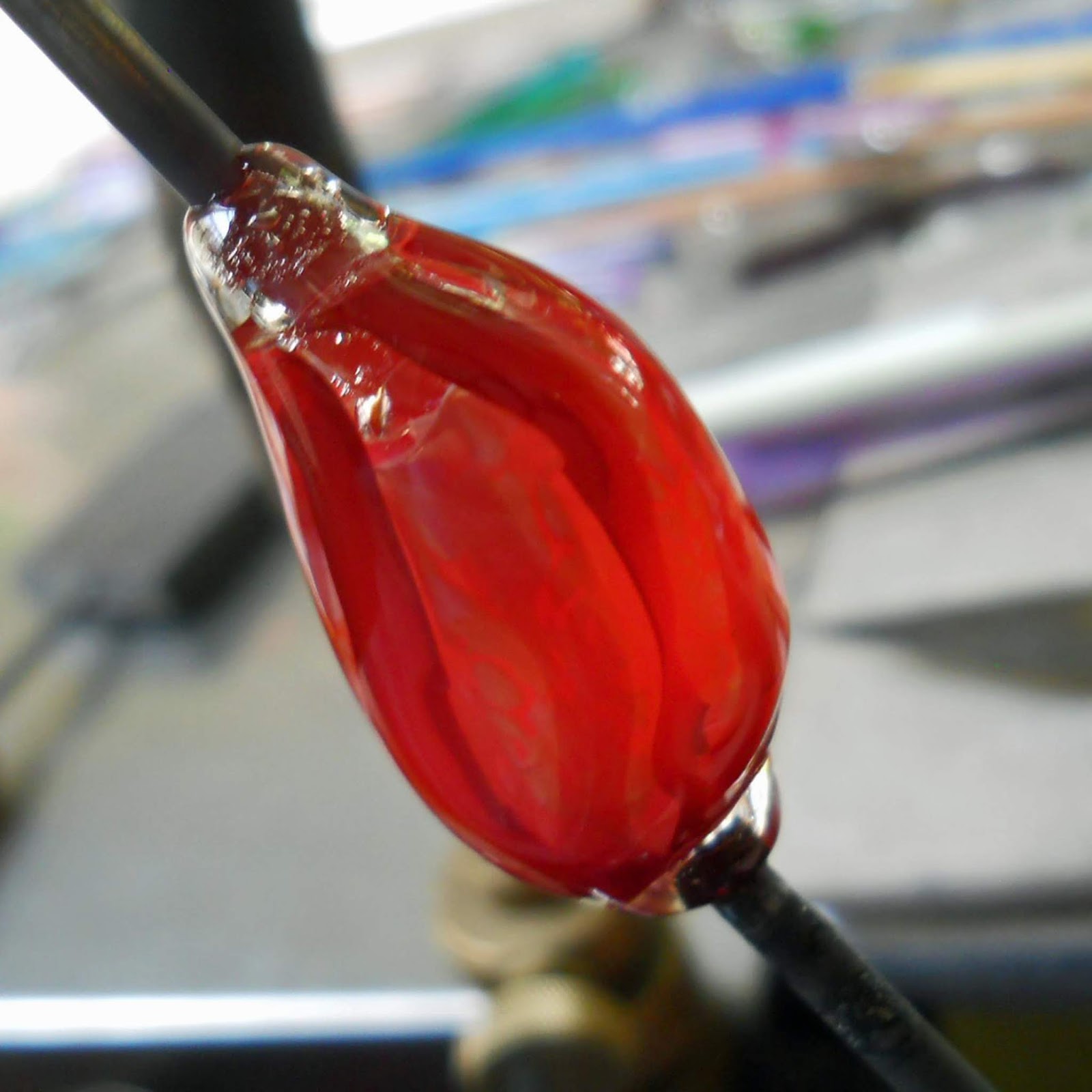 Lampwork Glass Beads, Playing With Fire: 2019