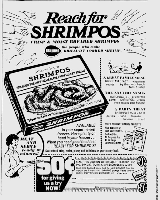 Gone But Not Forgotten Groceries: From the Frozen Food Aisle: Shrimpos