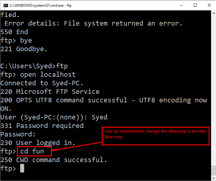 COMMAND PROMPT FTP - RAMESH'S BLOG