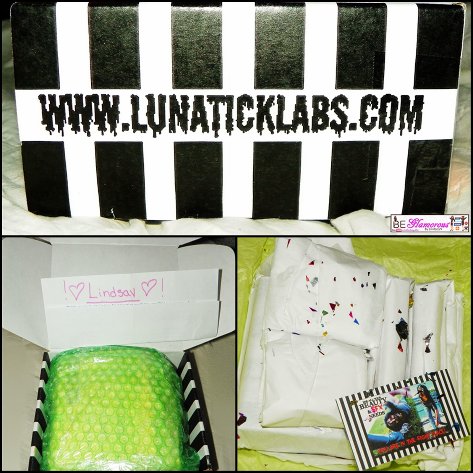 Be Glamorous By Lindsay: NEON Makeup: LunaTiCK Cosmetics Labs Tutorial