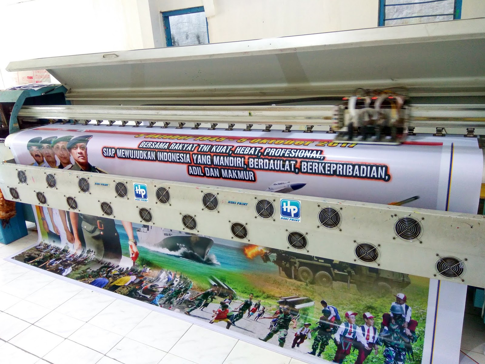 PORTOFOLIO PRINT BANNER ACARA TNI POLRI | HOKI PRINT | DIGITAL PRINTING ...