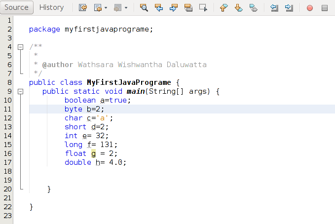 Java Primitive Data Types Neuroon Networks