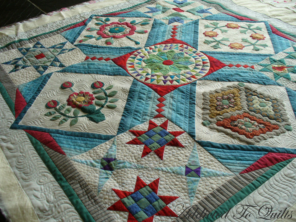 Addicted To Quilts: Round Robin Quilt