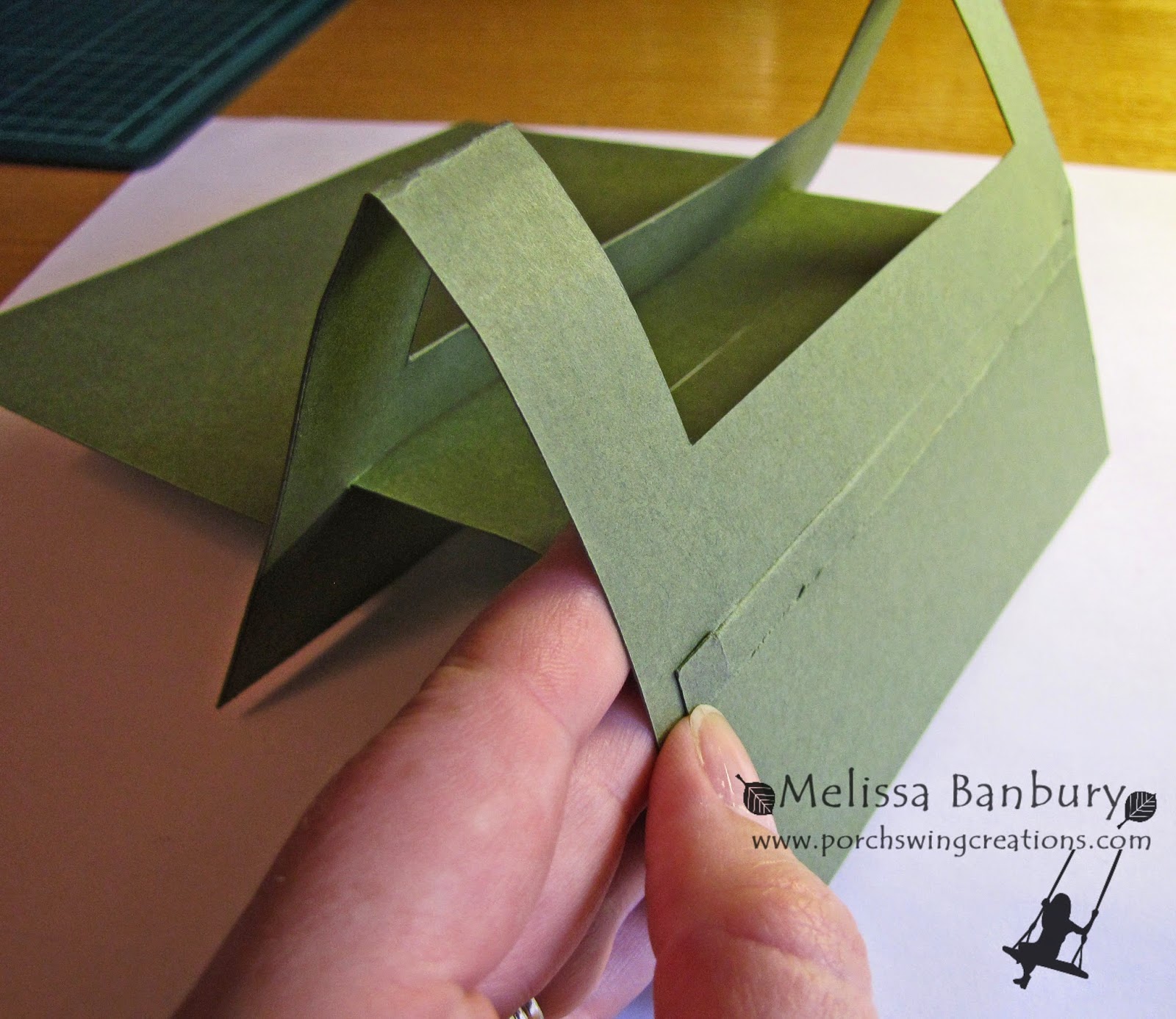 Porch Swing Creations: Fairy Dwelling Shelf Card Tutorial