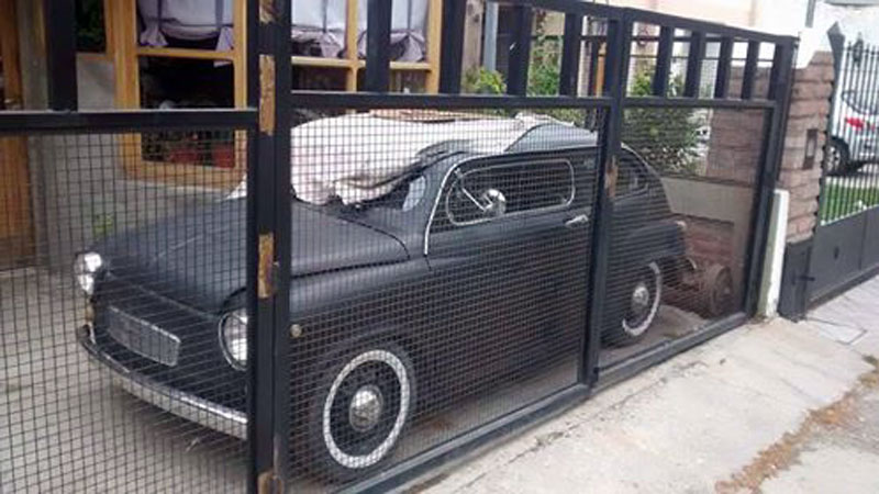 El Blog de Test del Ayer: Fiat 600 "Rat Rod". Visto en Esquel (Chubut)