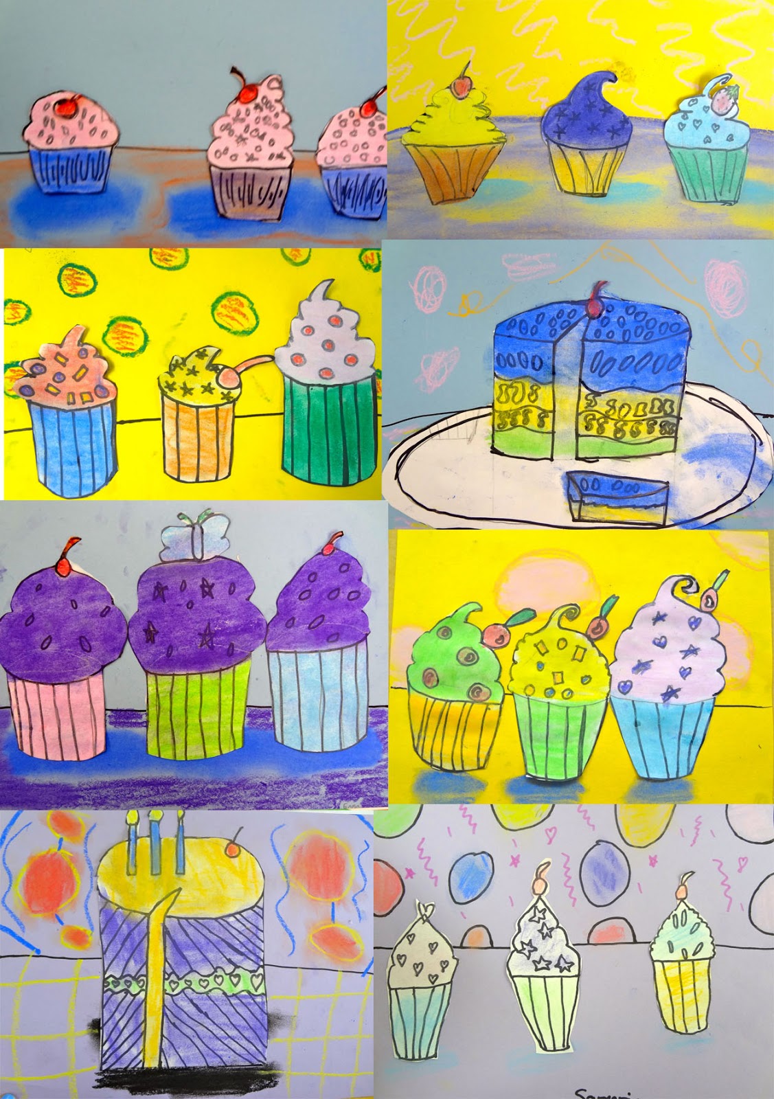 The Talking Walls: Wayne Thiebaud Lesson for 3rd Grade