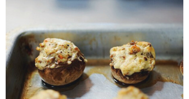 The Pioneer Woman Easy Stuffed Mushrooms