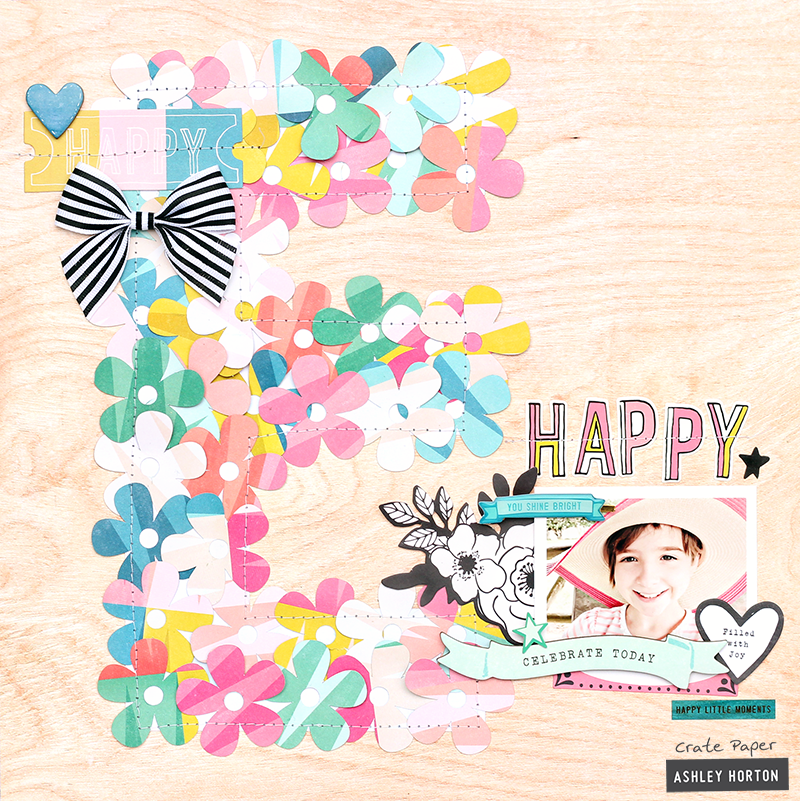Ashley Horton Designs: Crate Paper | Happy