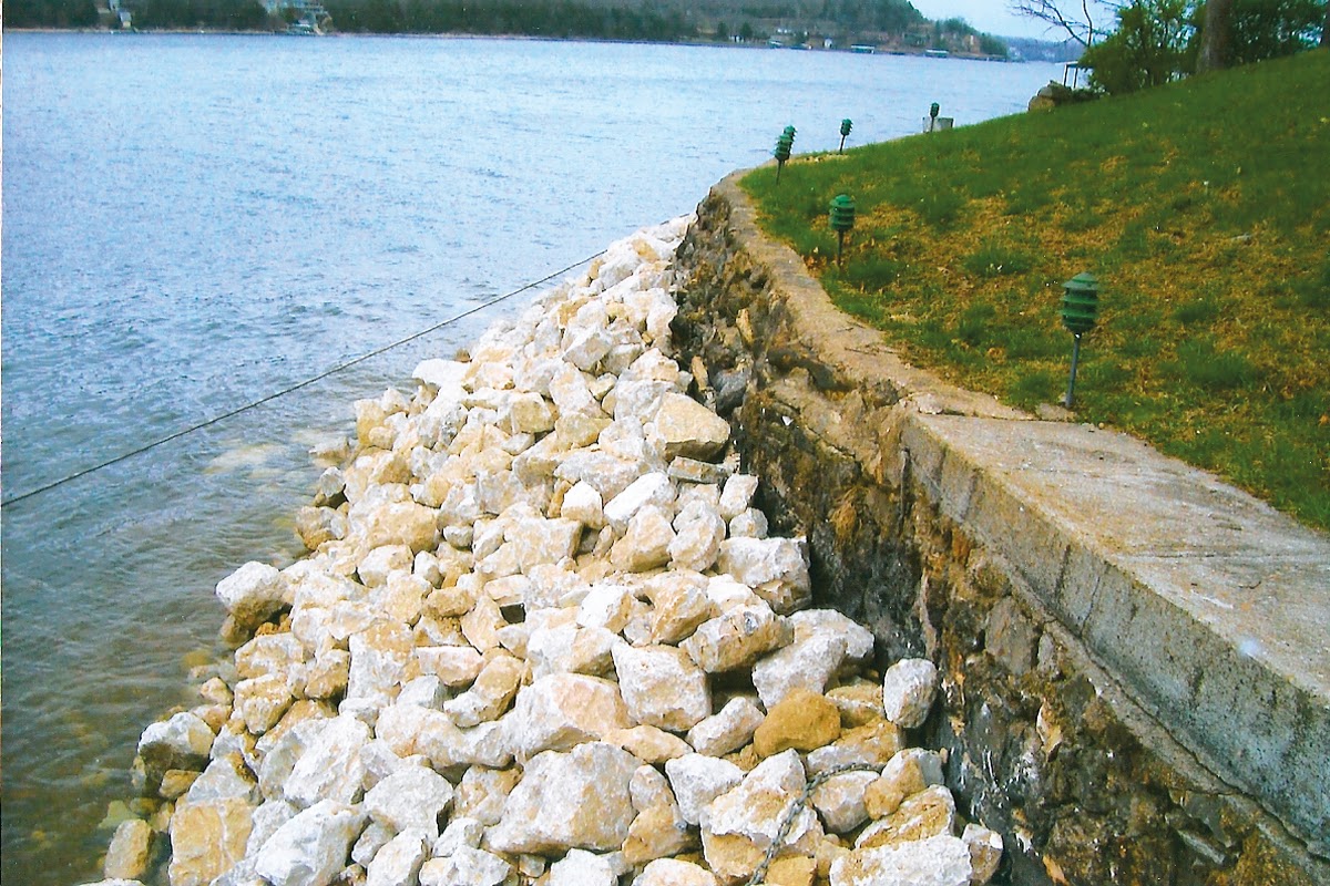 Stabilize Your Shoreline with Rip Rap!