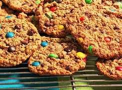El Mundo de la Repostería: Galletitas con confites de chocolate