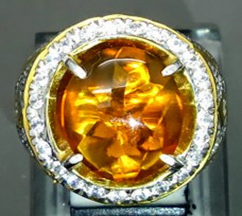 Khasiat Dan Ciri Batu Barjad Api (Fire Opal) - Info Batu Akik Terkini