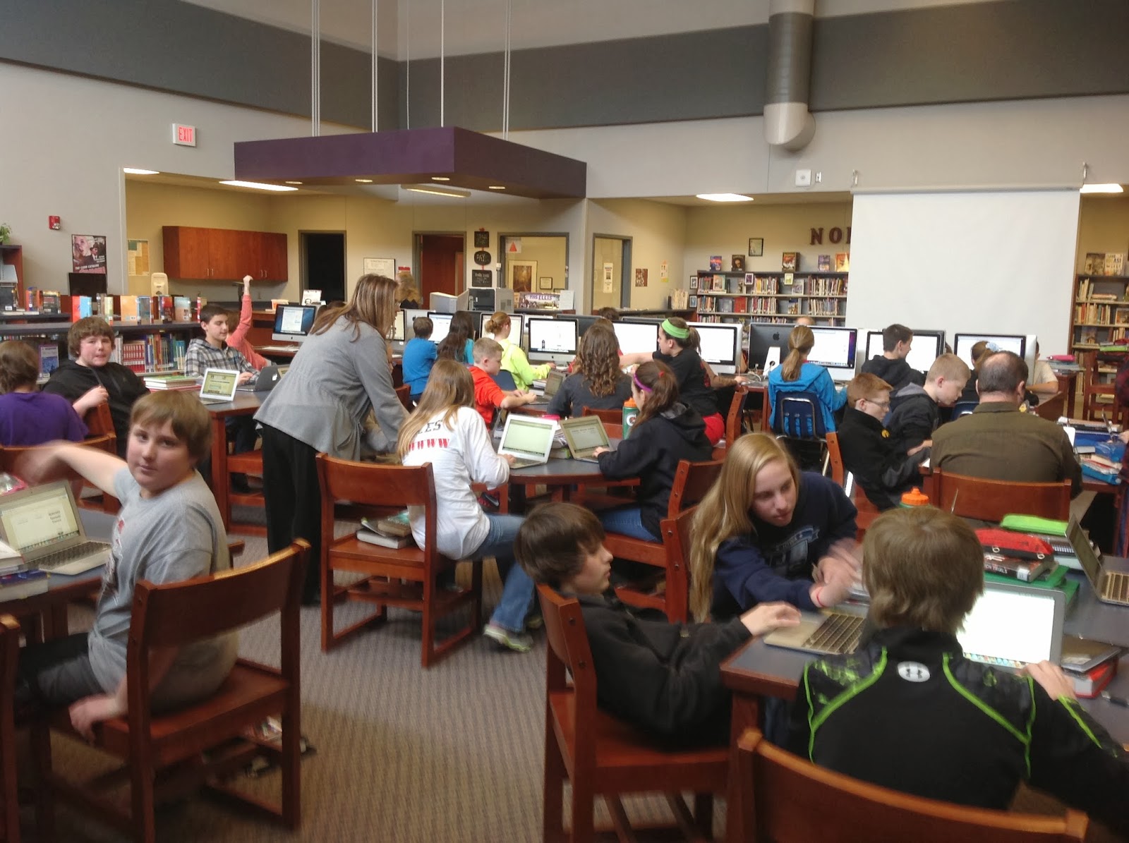 DCG Middle School Library: 7th Grade Science Disease Brochure Projects