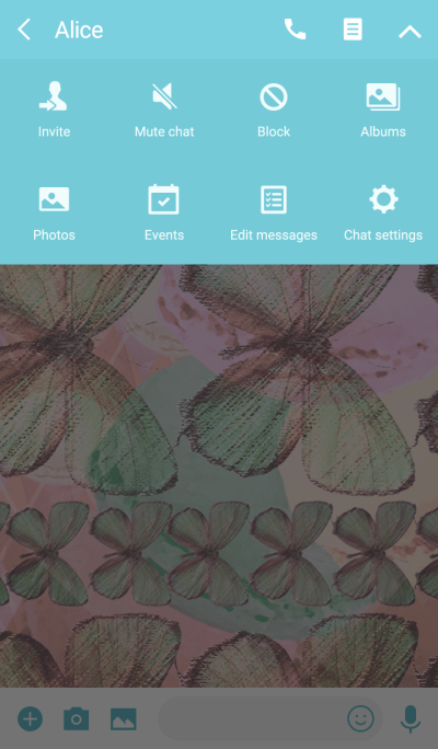LINE Summer Green Butterfly Macaron Argyle LINE Summer Green Butterfly Macaron Argyle