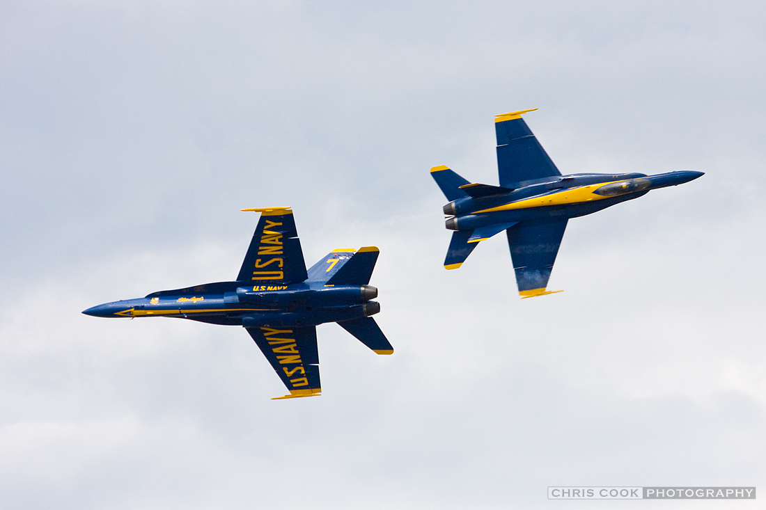 Chris Cook Photography: US Navy Blue Angels & F-22 Raptor