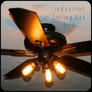 DIY: INDUSTRIAL CEILING FAN | Mariah Wells