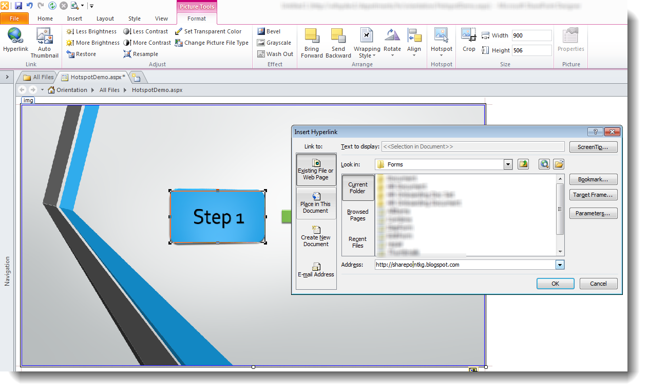 Create an Image Map Using SharePoint Designer | SharePointKG