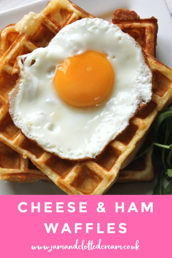 Savoury Cheese and Ham Waffles - A Cornish Food Blog | Jam and Clotted ...