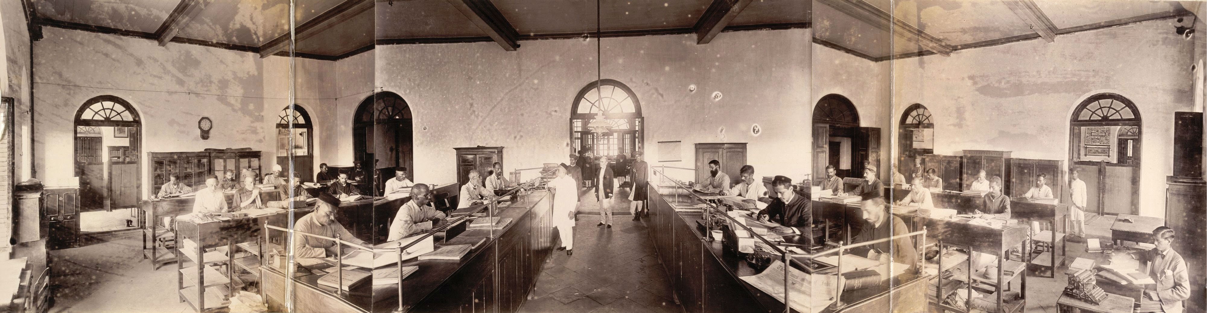 Various Photographs of Times of India Newspaper Office, Employees and ...