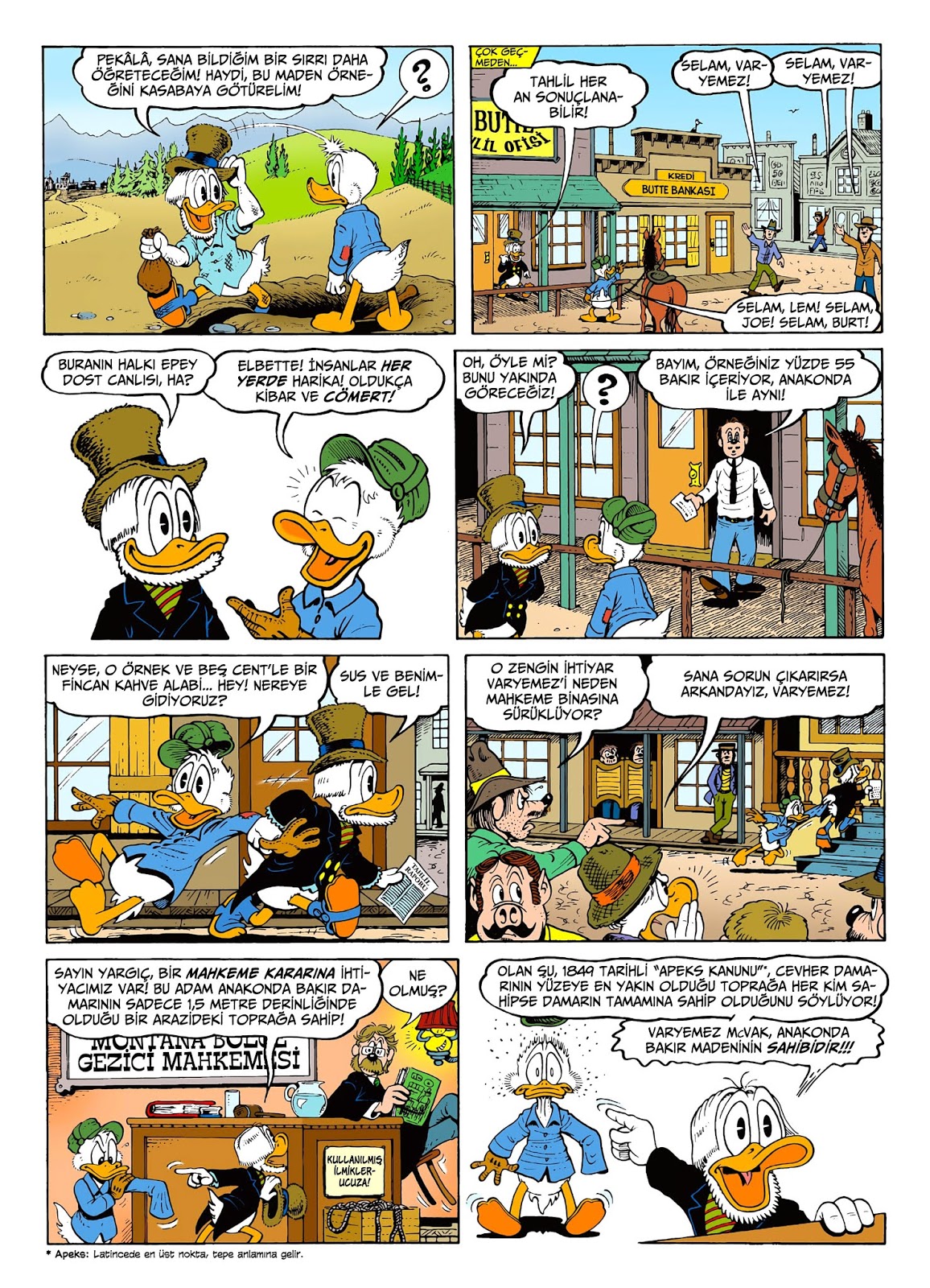 Donald DUCK Varyemez : Kaynak Çizgi diyarı : LOBADOR Paylaşımı