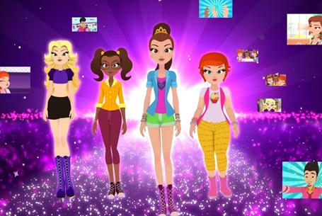 InfoAnimation.com.br: Série brasileira Glitter Model estreia no SBT