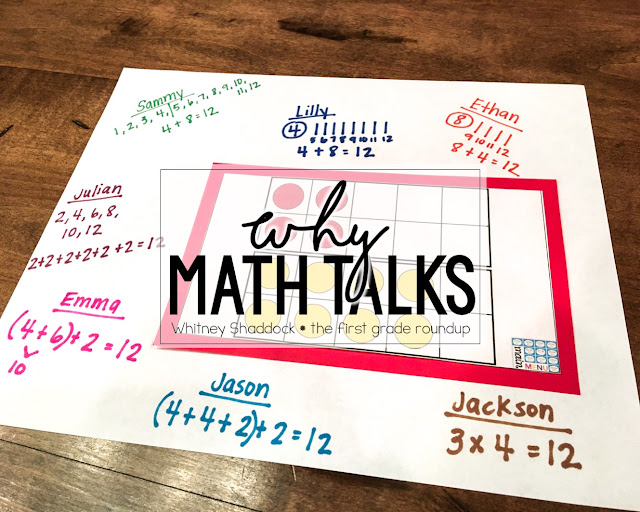 Why Math Talks? - Firstgraderoundup