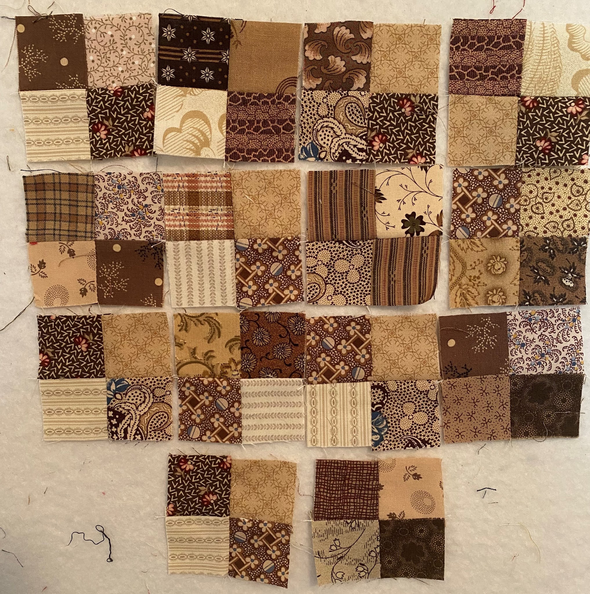 Humble Quilts: 50 Shades of Brown Part 1