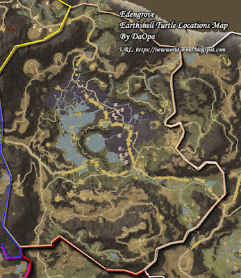 New World: Edengrove earthshell turtle map