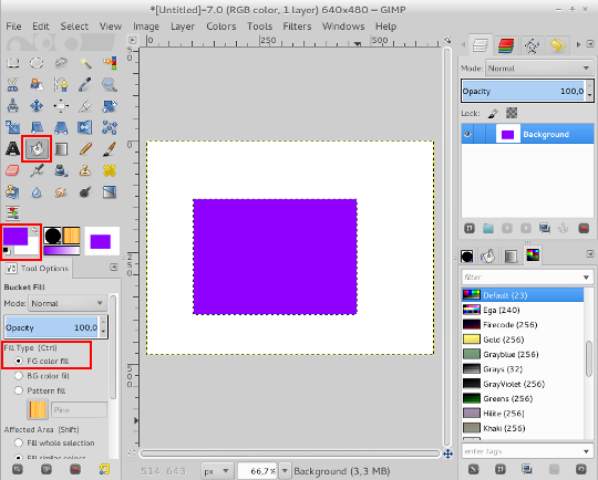 Creating a Basic Shape with GIMP - Istana Media