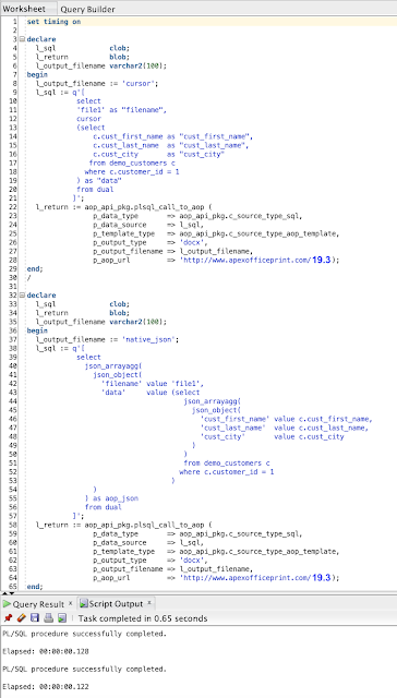 Dimitri Gielis Blog Oracle Application Express Apex Native Oracle Db Json Functionality As
