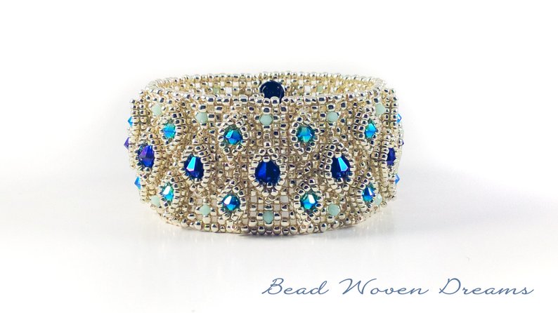 BeadWovenDreams' Lovely Open Framed Beadwork Jewelry Tutorials / The ...