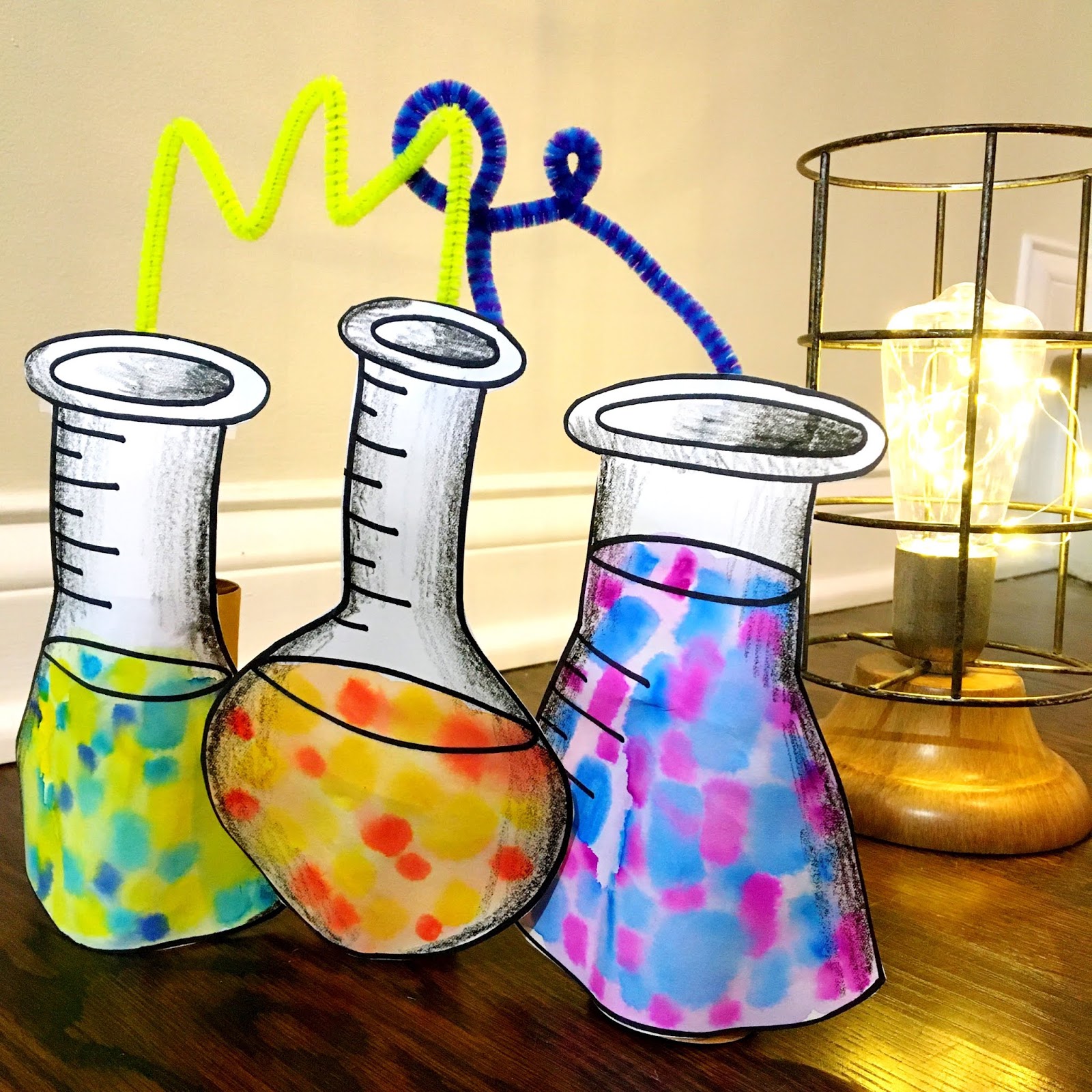 Cassie Stephens: Zany Scientist Week! A Combination of Art AND Science ...