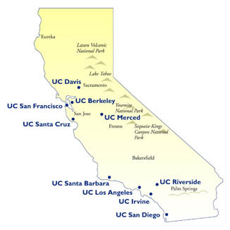 USA - AMERICAN UNIVERSITIES: University of California, University of ...