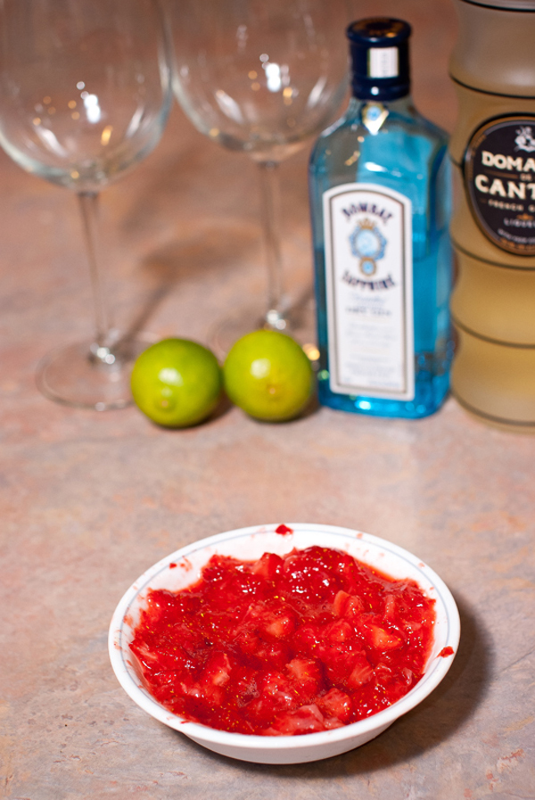 Recipe - Strawberry Ginger Martini | Much Ado About Fooding
