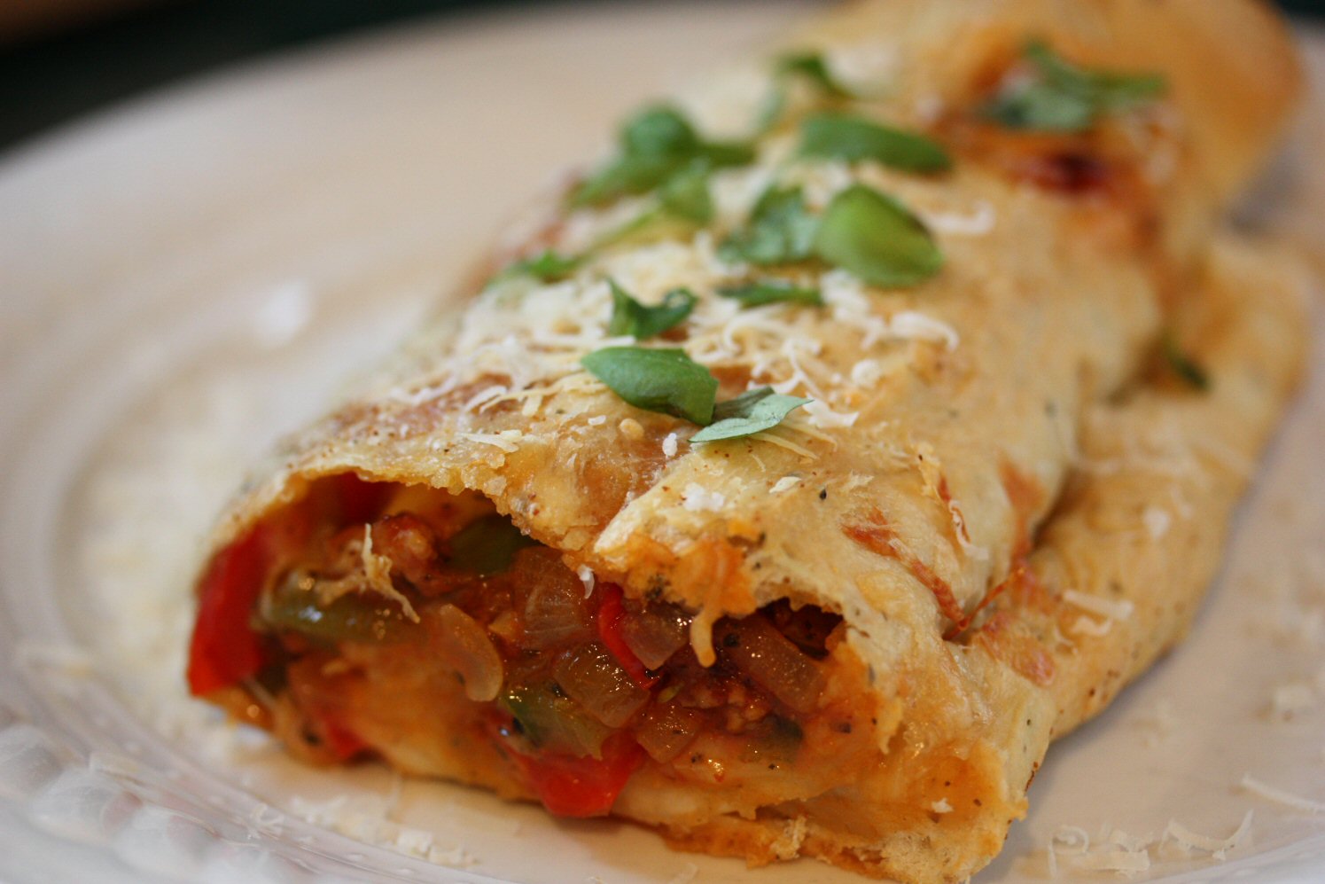 Sausage and Pepper Roll