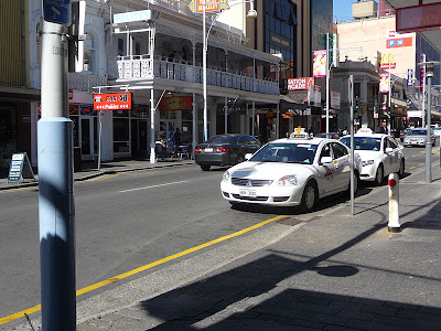 Back in Australia Street scenes in Adelaide and Melbourne