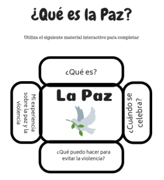 ÉTICA Y RELIGIÓN SÉPTIMO : ÉTICA Y VALORES: Valor de la Paz