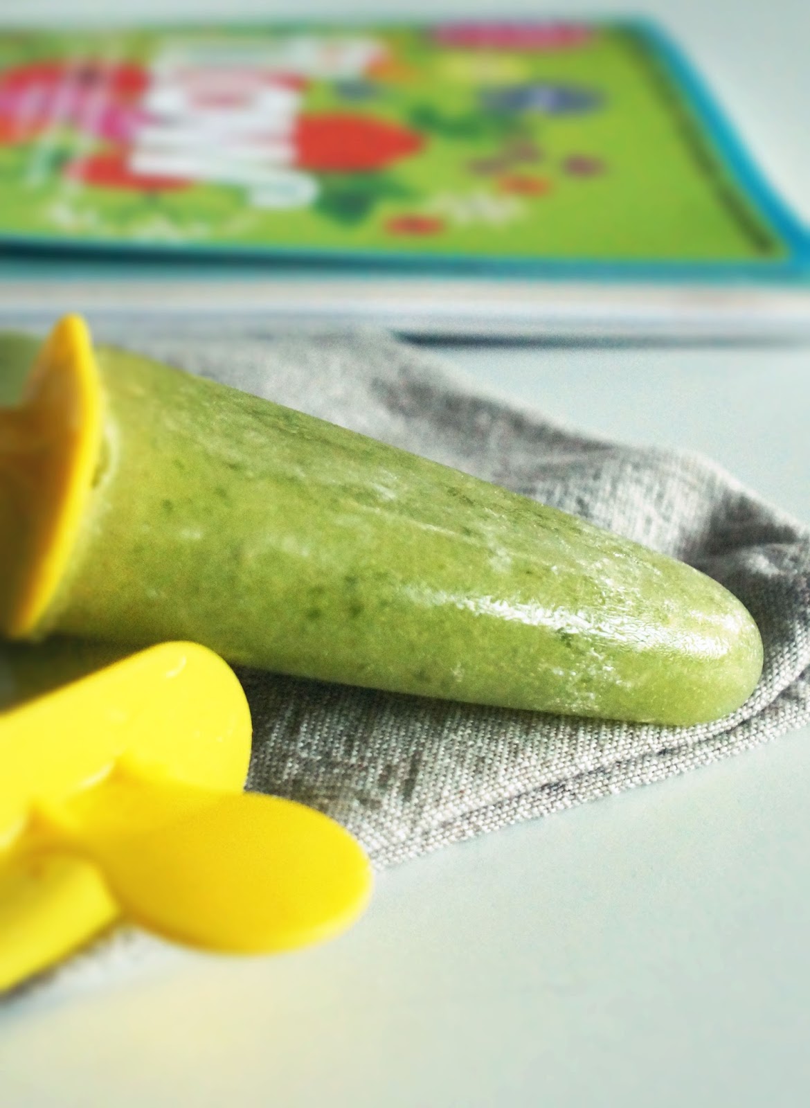 Eat ＆ tea ～: Bâtonnet givré concombre et citron vert & Flow magazine !