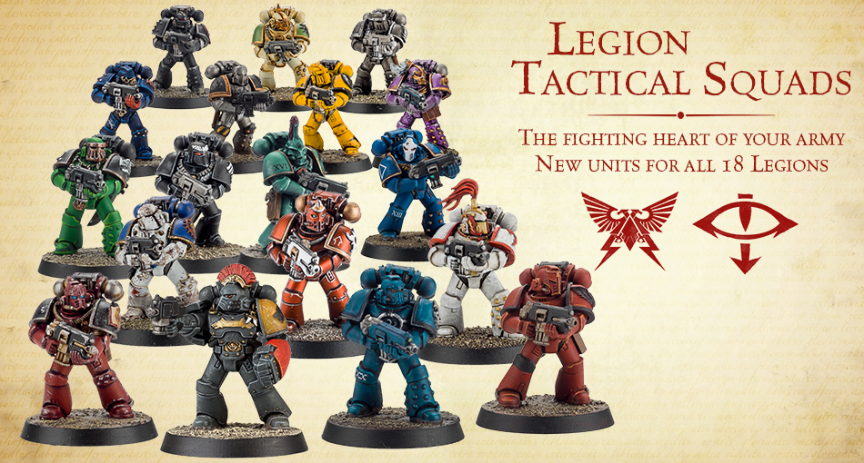 Pre-Orders- Forgeworld Legion Tactical Squads: 20 Marines - Faeit 212