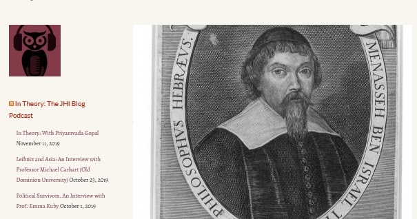 Benedictus de Spinoza: Steven Nadler over #Spinoza & Menasseh ben Israel