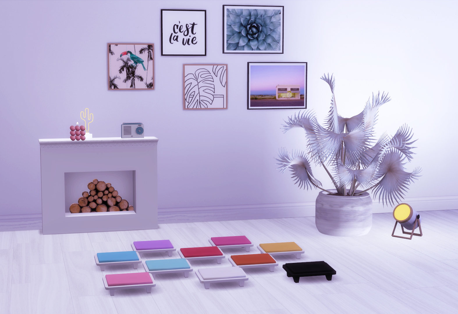 SIMS 4 | Meditation Stool Recolor + Relaxo Deluxe Chair 24 New Colors ...