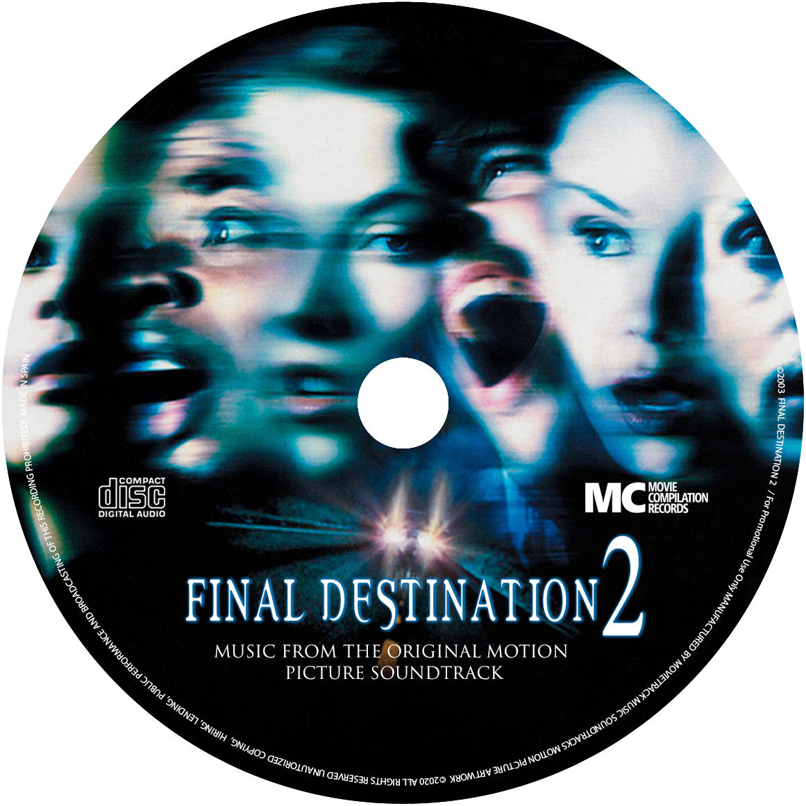 Soundtrack List Covers: Final Destination 2 (Shirley Walker)