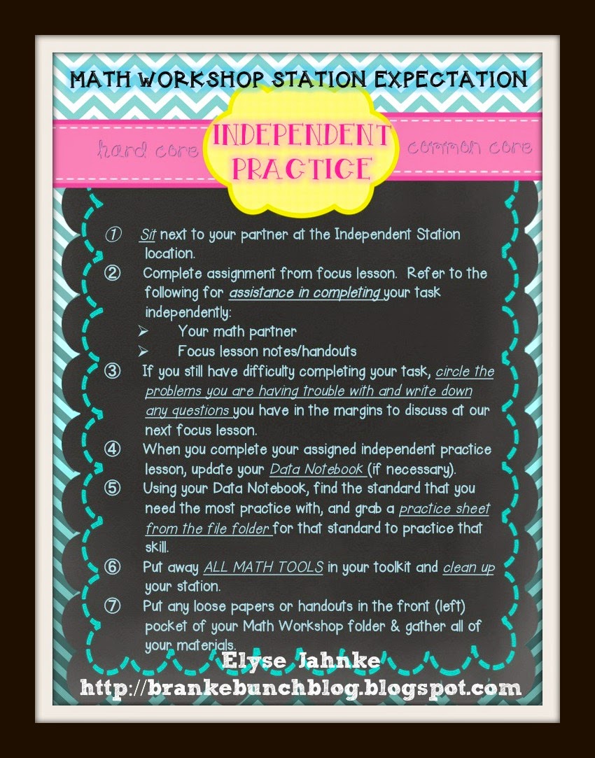 Teaching With Heart and Soul: You Oughta Know... ABOUT MATH WORKSHOP ...