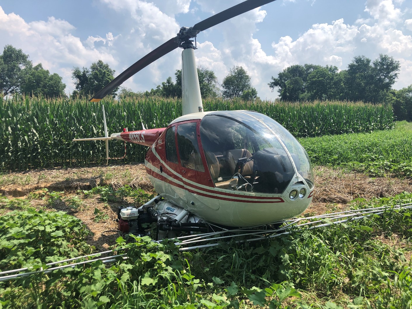 Kathryn's Report: Robinson R44 Astro, N855LS: Rotorcraft ran out of ...