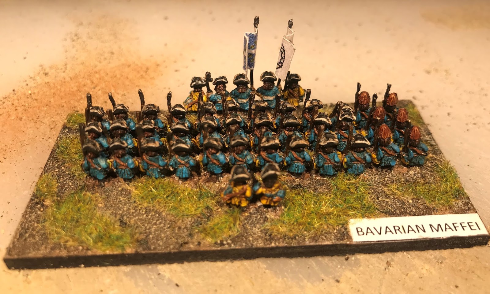 Bunny's Wargame Rantings: Wargaming Butterfly-6mm War of Spanish Succession